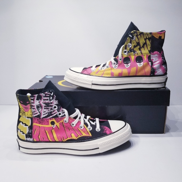 Converse | Shoes | Converse Chuck 7 Hi Batman 80th Anniversary Black ...